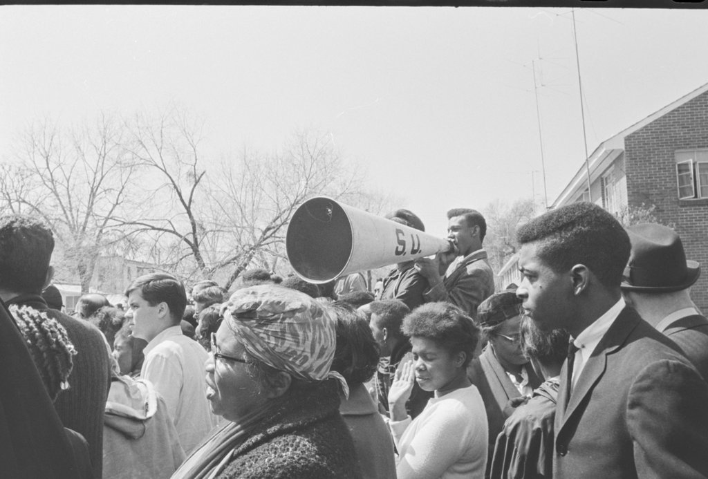 Chicago History Museum Images - Civil rights movement mass meeting at ...