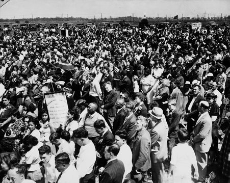 Chicago History Museum Images - Memorial service for Republic Steel ...