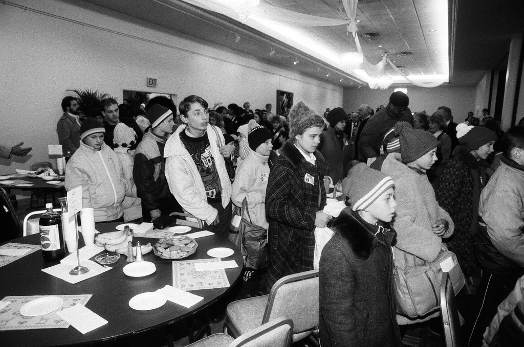 Chicago History Museum Images - 124 Ukrainian orphans arrive at the ...