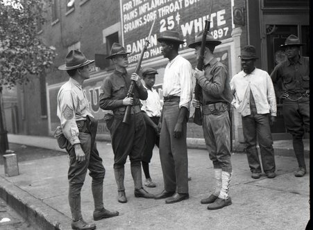 Chicago History Museum Images - National Guard during the 1919 Chicago ...