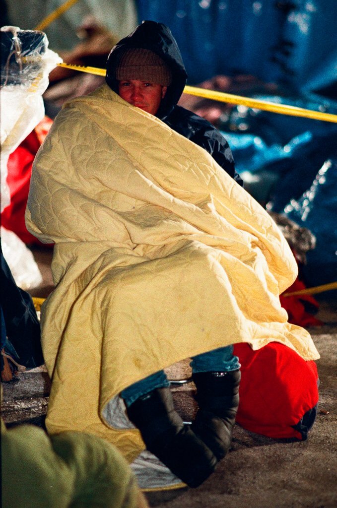 Chicago History Museum Images - Cubs fans wait all night in freezing ...